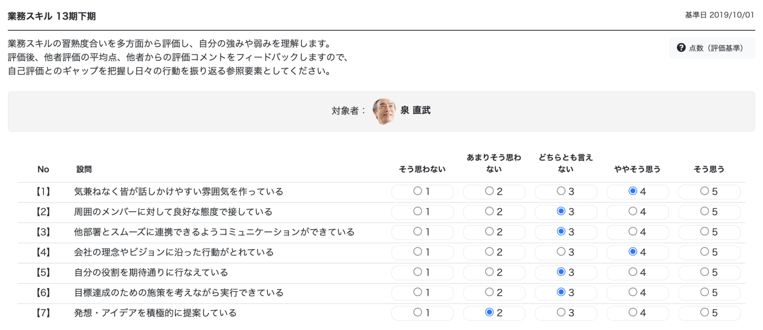 自分の強みや弱みを理解、多方面からの評価でスキルを可視化 シナジーhr(synergyhr)|組織課題を改善する人事クラウドサービス